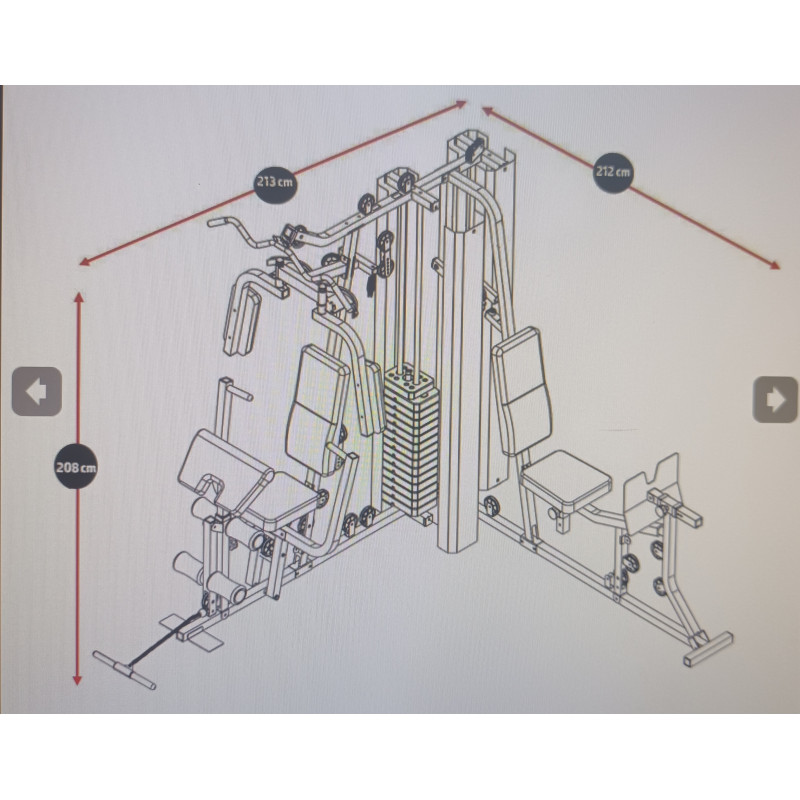 Acheter banc muscu d’occasion comme neuf