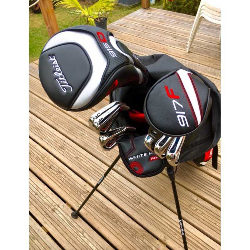 Serie clubs de golf occasion et son sac de golf