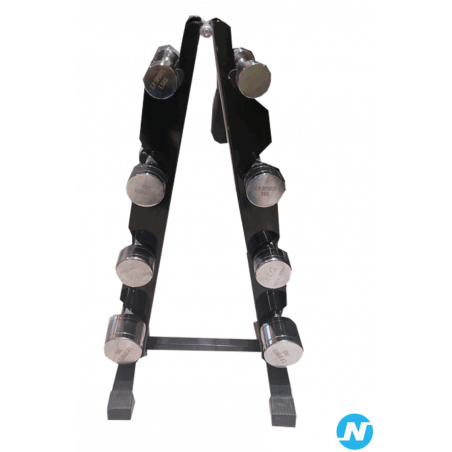 Acheter haltères d’occasion en Inox avec rack